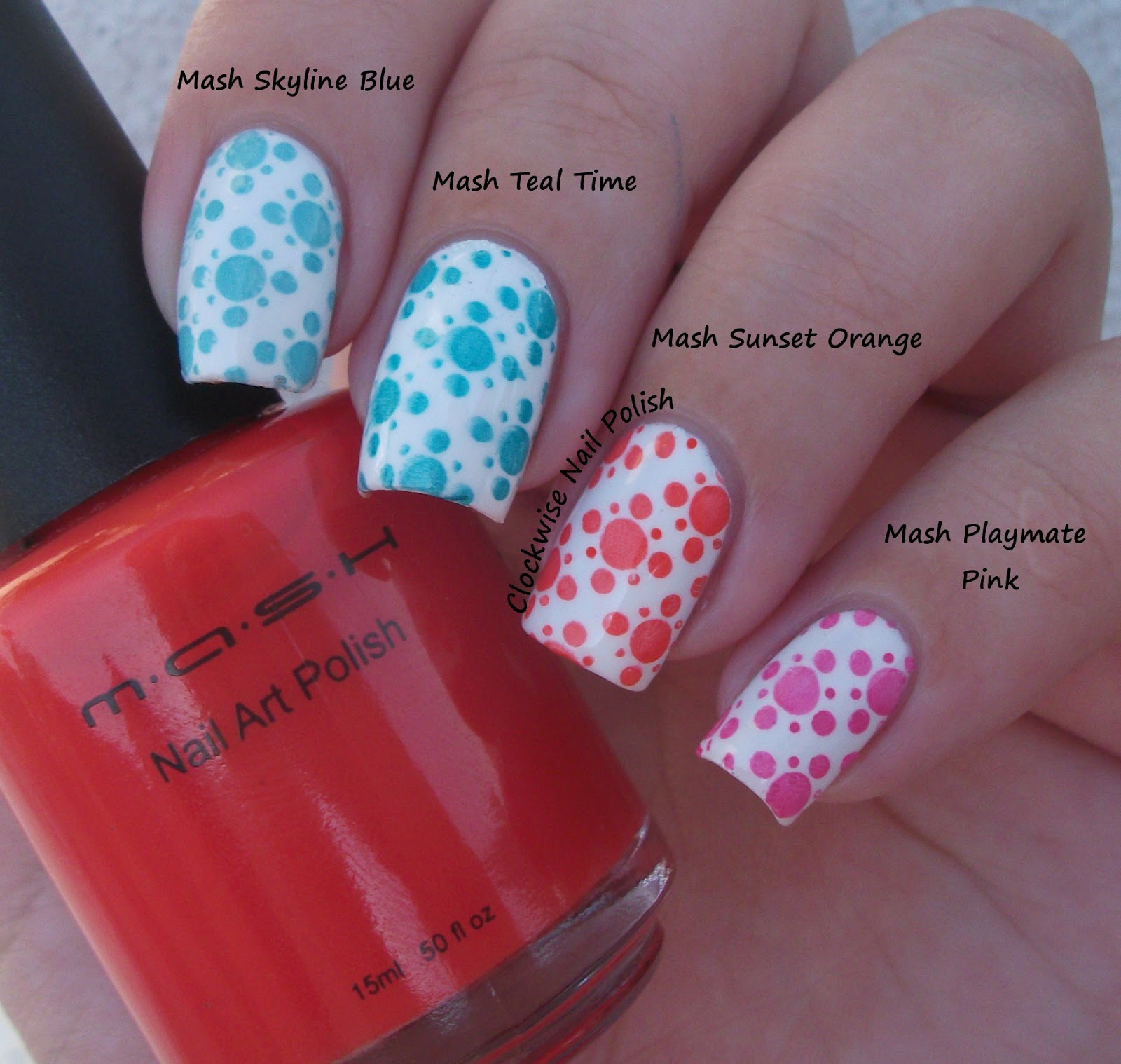 The Clockwise Nail Polish: New MASH Life in Color - Stamping Polishes ...