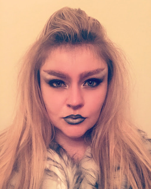 Glam Werewolf Tutorial - Simple Halloween Makeup #6 | Bristolian Beauty