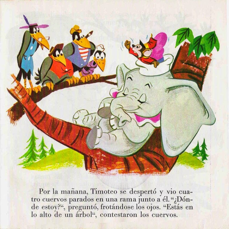 Cuentos infantiles: Dumbo. Cuento ilustrado.