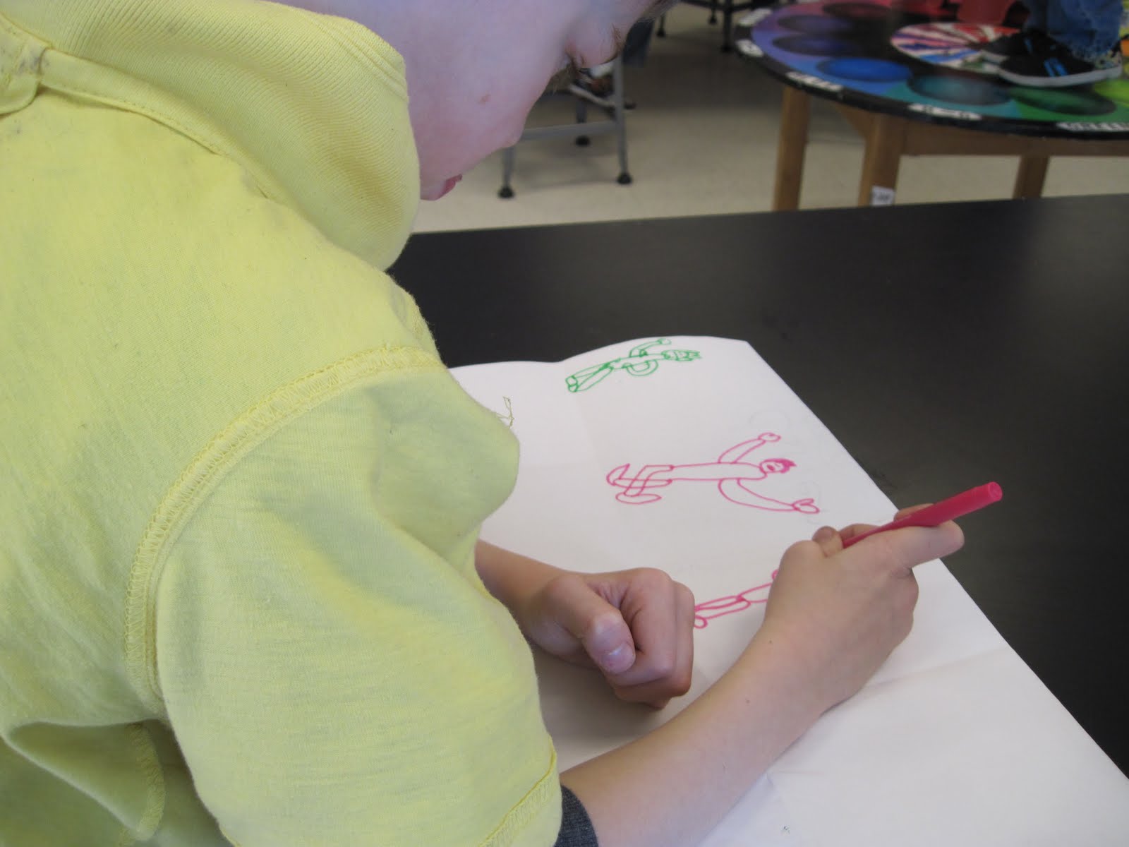 There's a Dragon in my Art Room: 1st graders are "real" artists