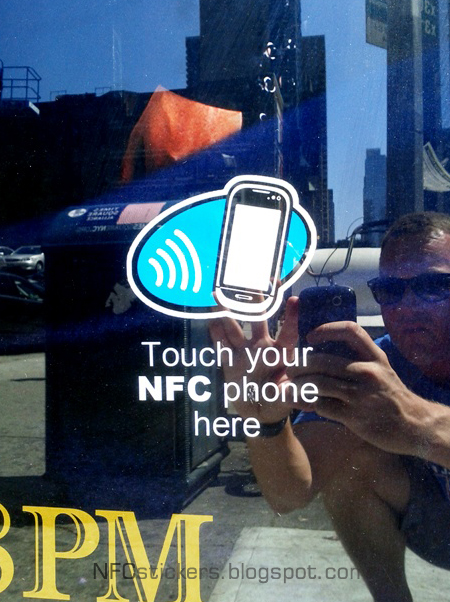NFC Stickers and Tags: NFC Smart Posters Make Debut in U.S.