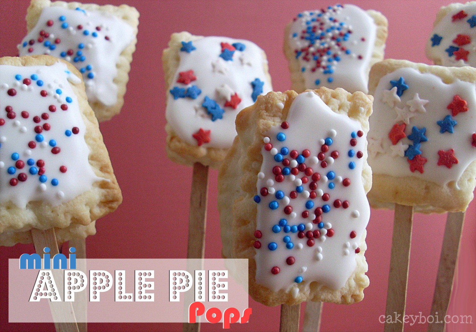 Cakeyboi: Oh my - Mini Apple Pop Pies