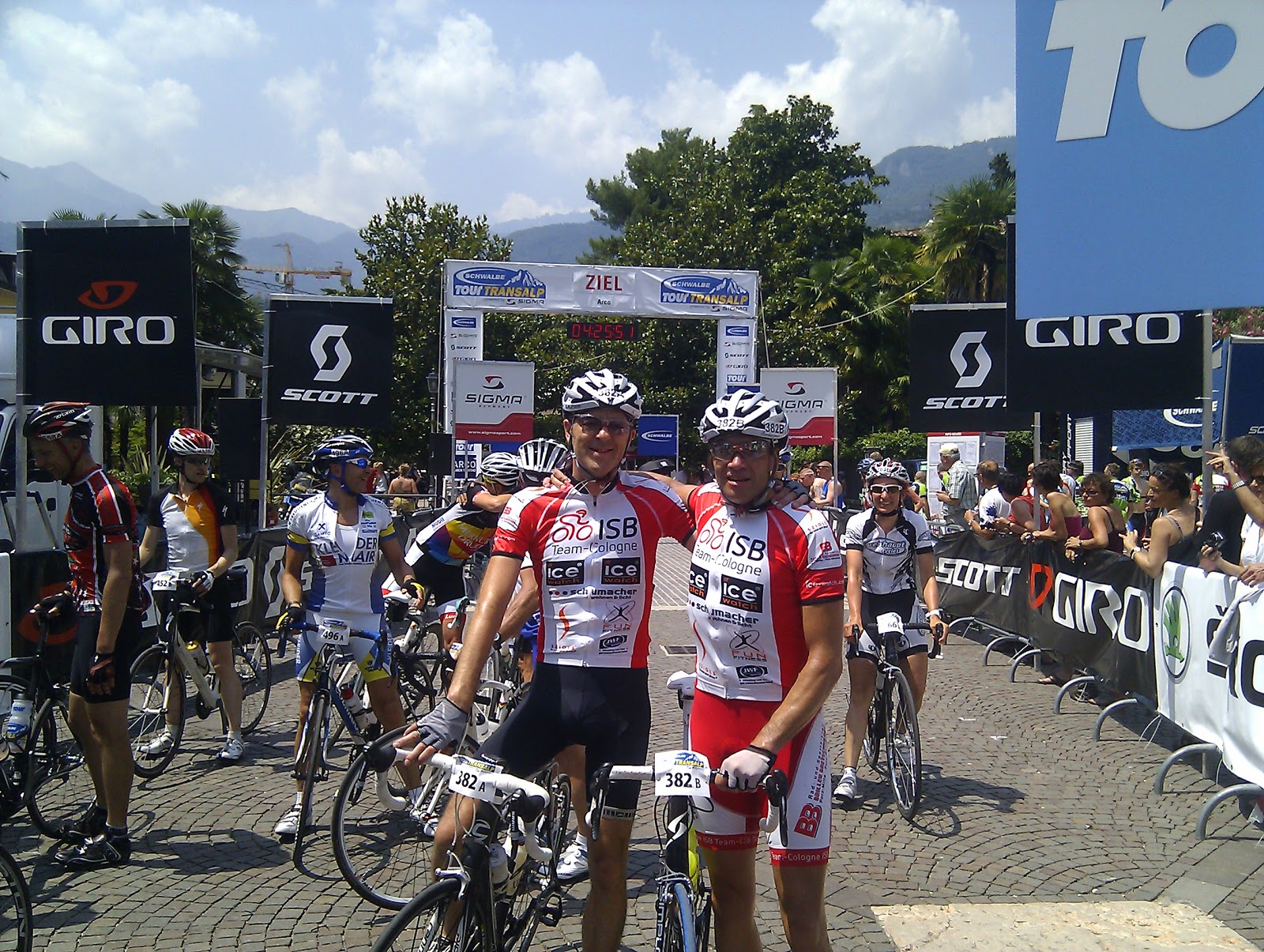 ISB-Team-Cologne @ Tour Transalp 2012