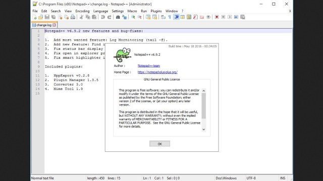 Notepad ++ install plugins - kserental