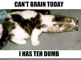 Lisi's Adventures in Wonderland: I Can't Brain Today I Have the Dumb