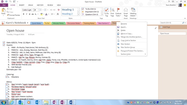 How To Share Microsoft OneNote Across Devices [ Coffee Break With Me ]