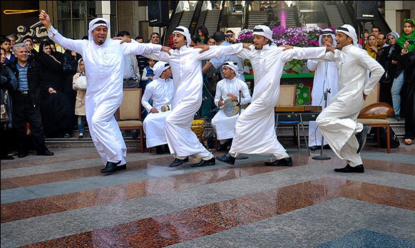 MESOTHELIOMA LAW FIRM: Arabic dancing in a Milad Tower