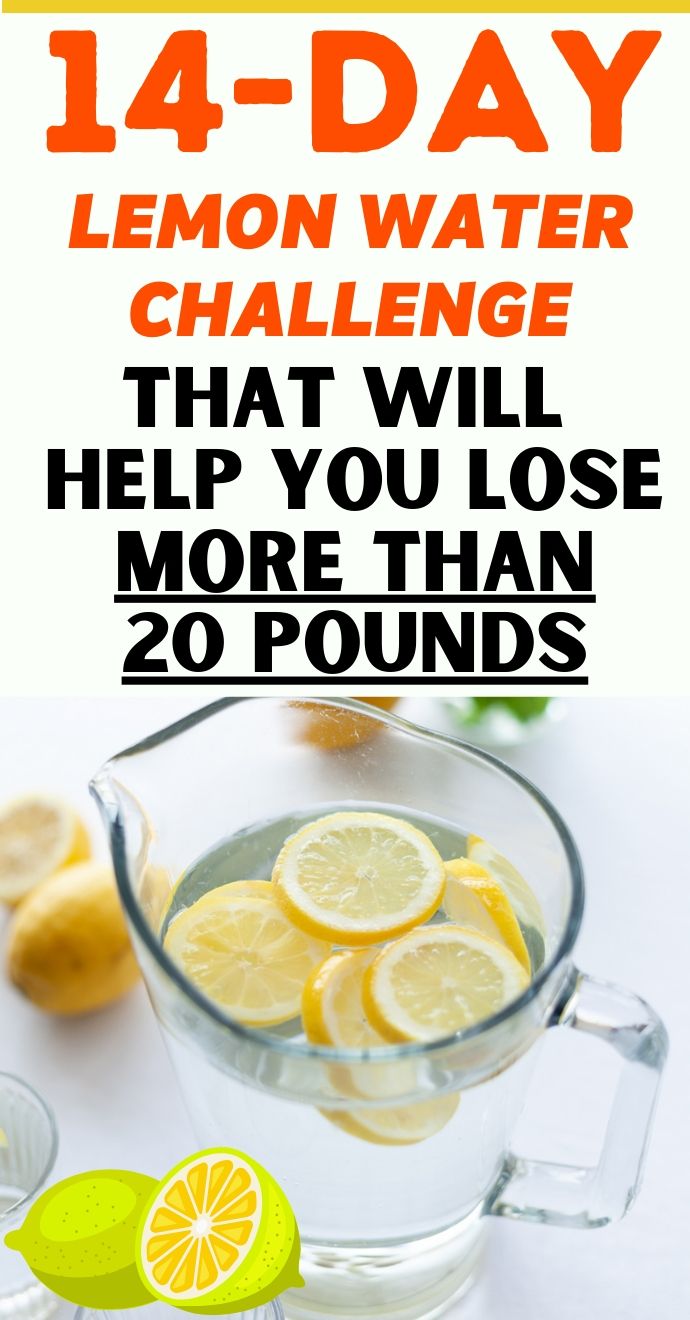 Here’s A 14-Day Lemon Water Challenge That Will Help You Lose Weight ...