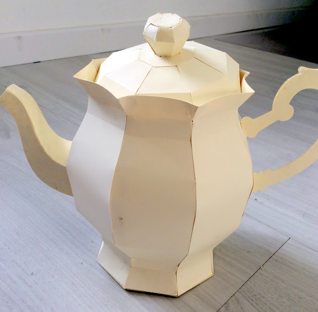 The BoBunny Blog: Papermade Tea Pot and Teacup Set featuring Stay ...