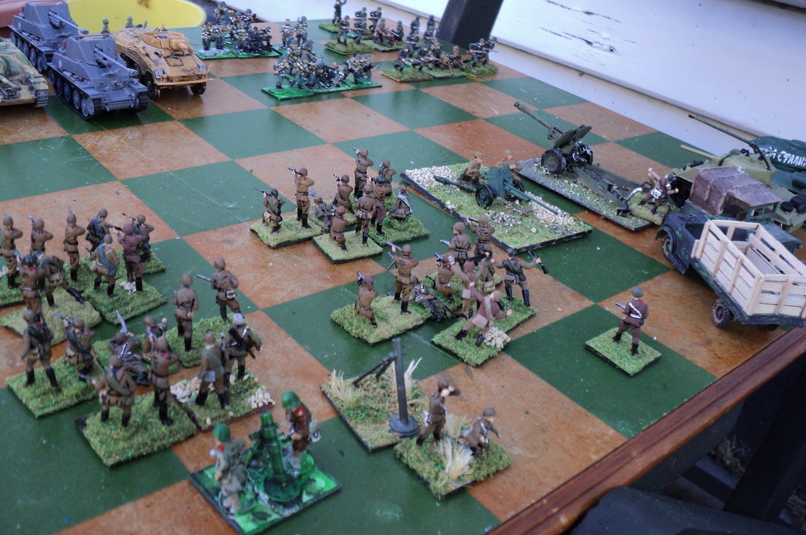 Archduke Piccolo: Grid wargames play test.