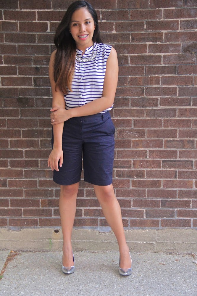 Lovely Addictions: What to Wear to Work: Bermuda Shorts