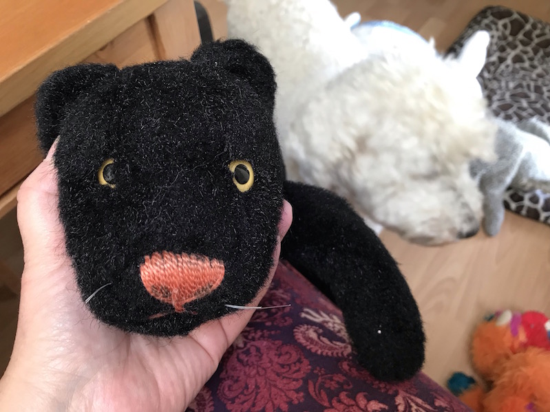 Nana´s Näh- und Malwelt: erstes Stofftier