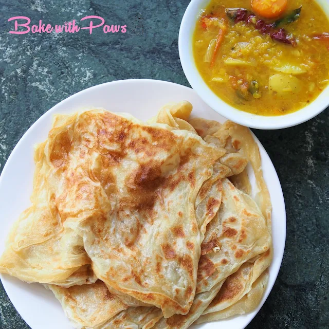 Roti Canai - BAKE WITH PAWS