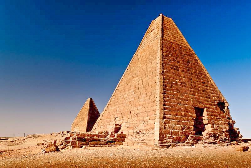 Pyramids of Nubia in North Sudan