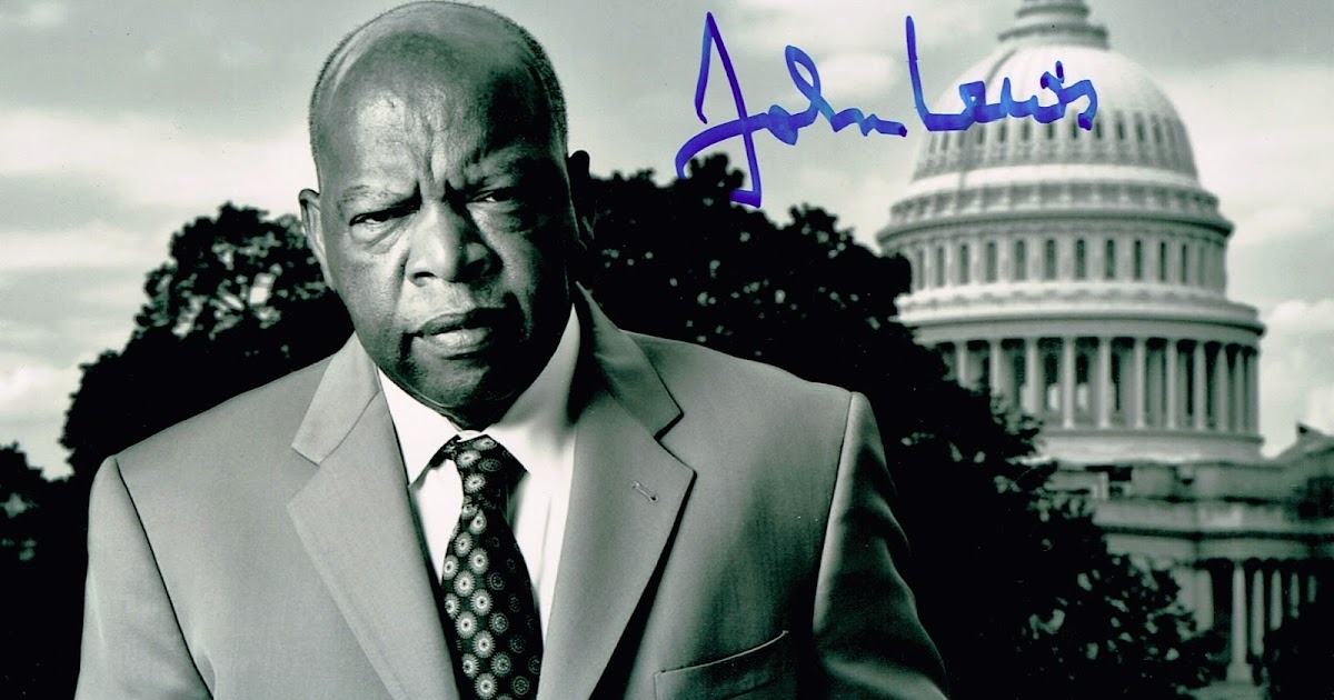 Mark's Autographs: TTM Success - Civil Rights Icon and US Congressman ...