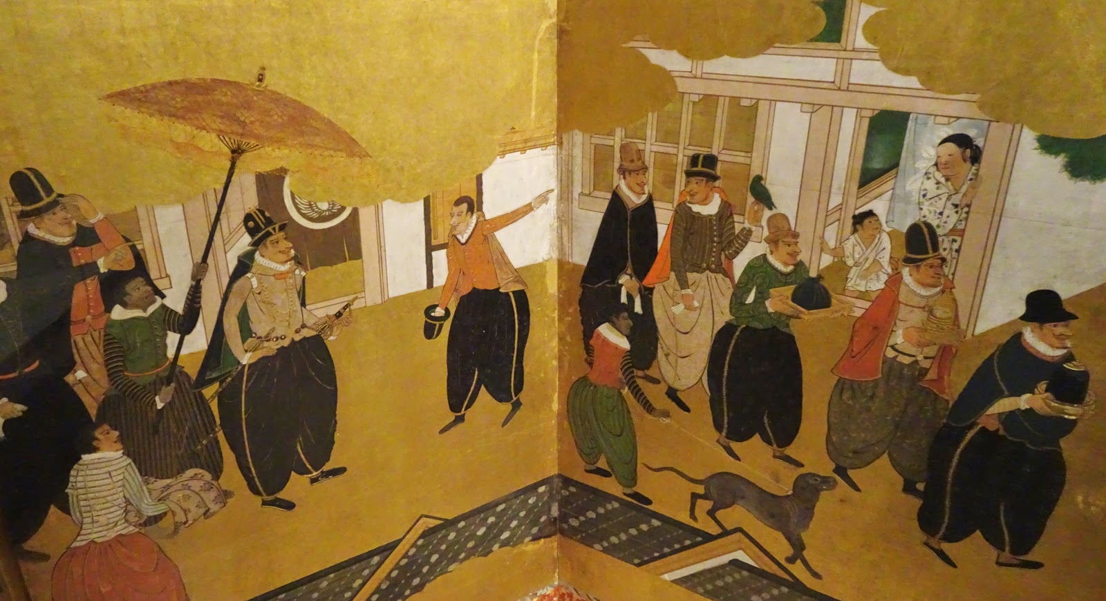 THIS and THAT: Os Biombos Nanban do MNAA