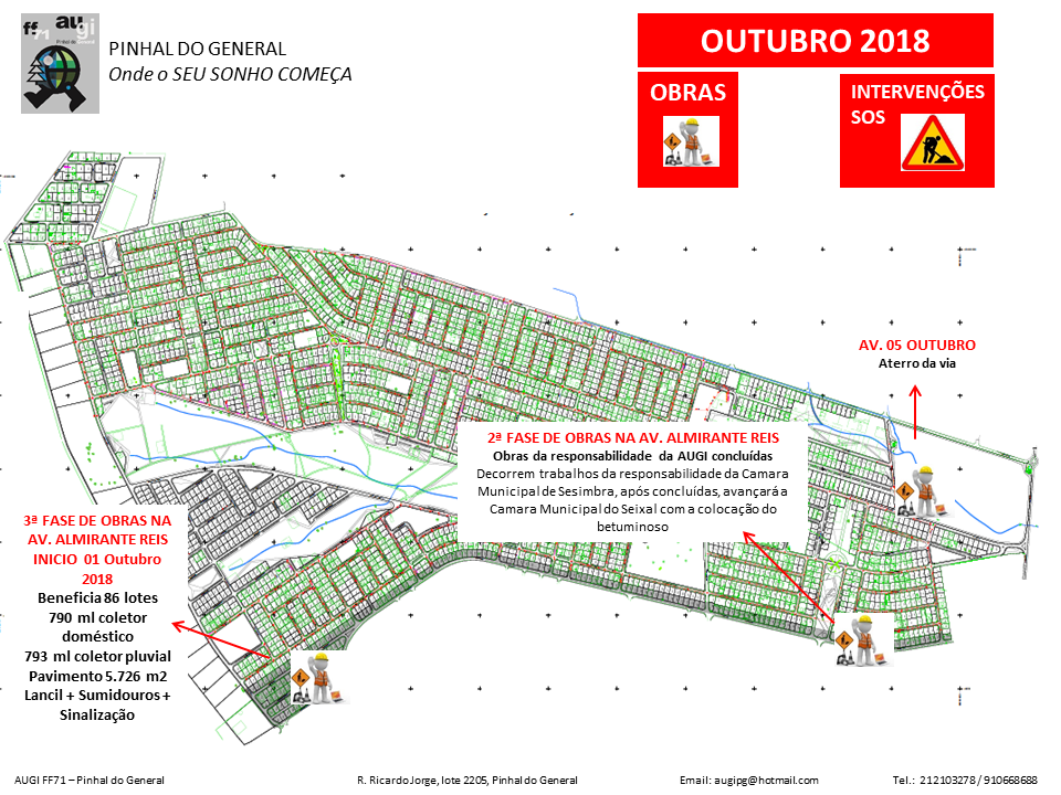 AUGI FF71 - PINHAL DO GENERAL: 2018