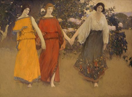 Art Contrarian: Arthur Mathews' Tranquil Painted World