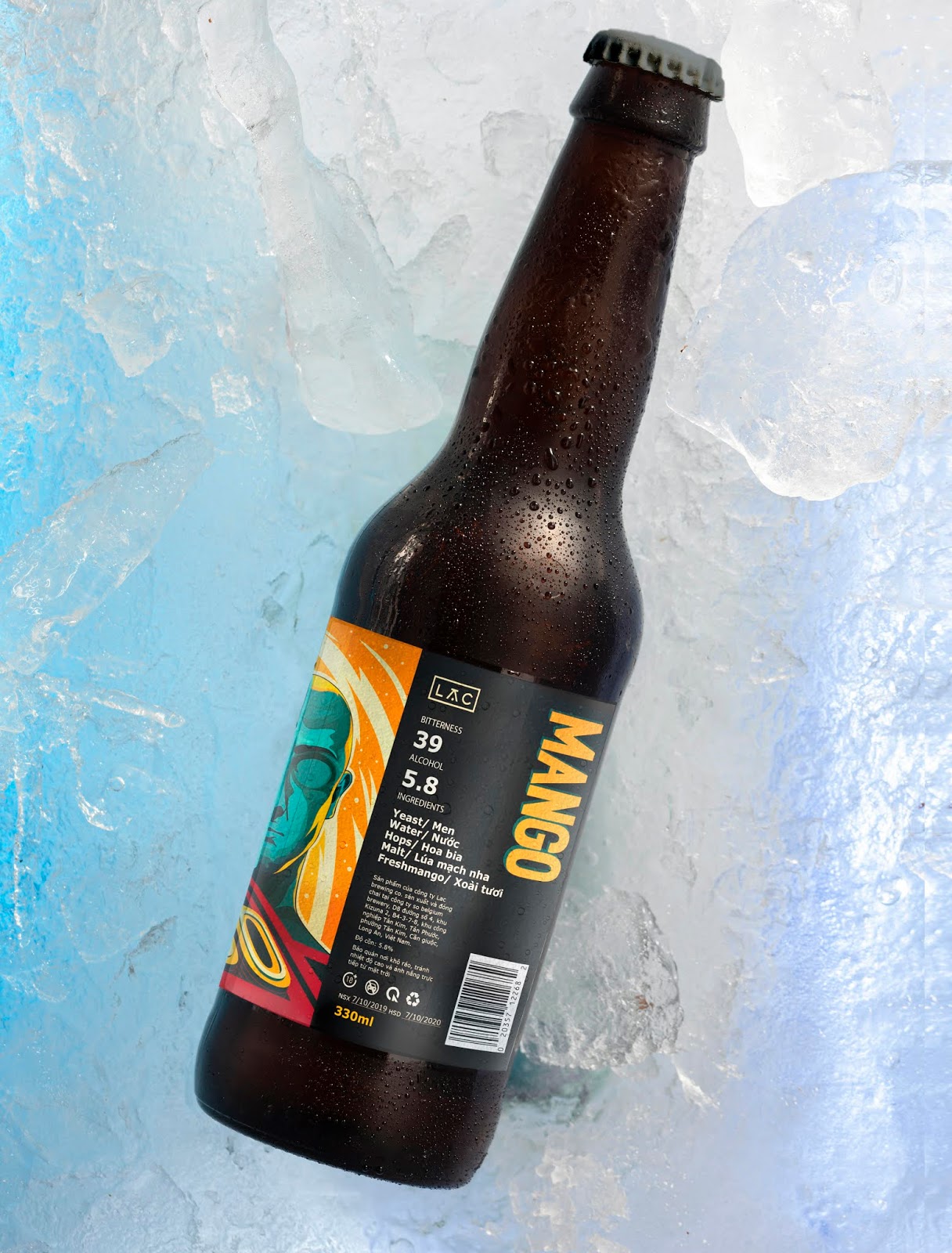 Mango Beer – Lạc Brewing Co – Packaging Of The World
