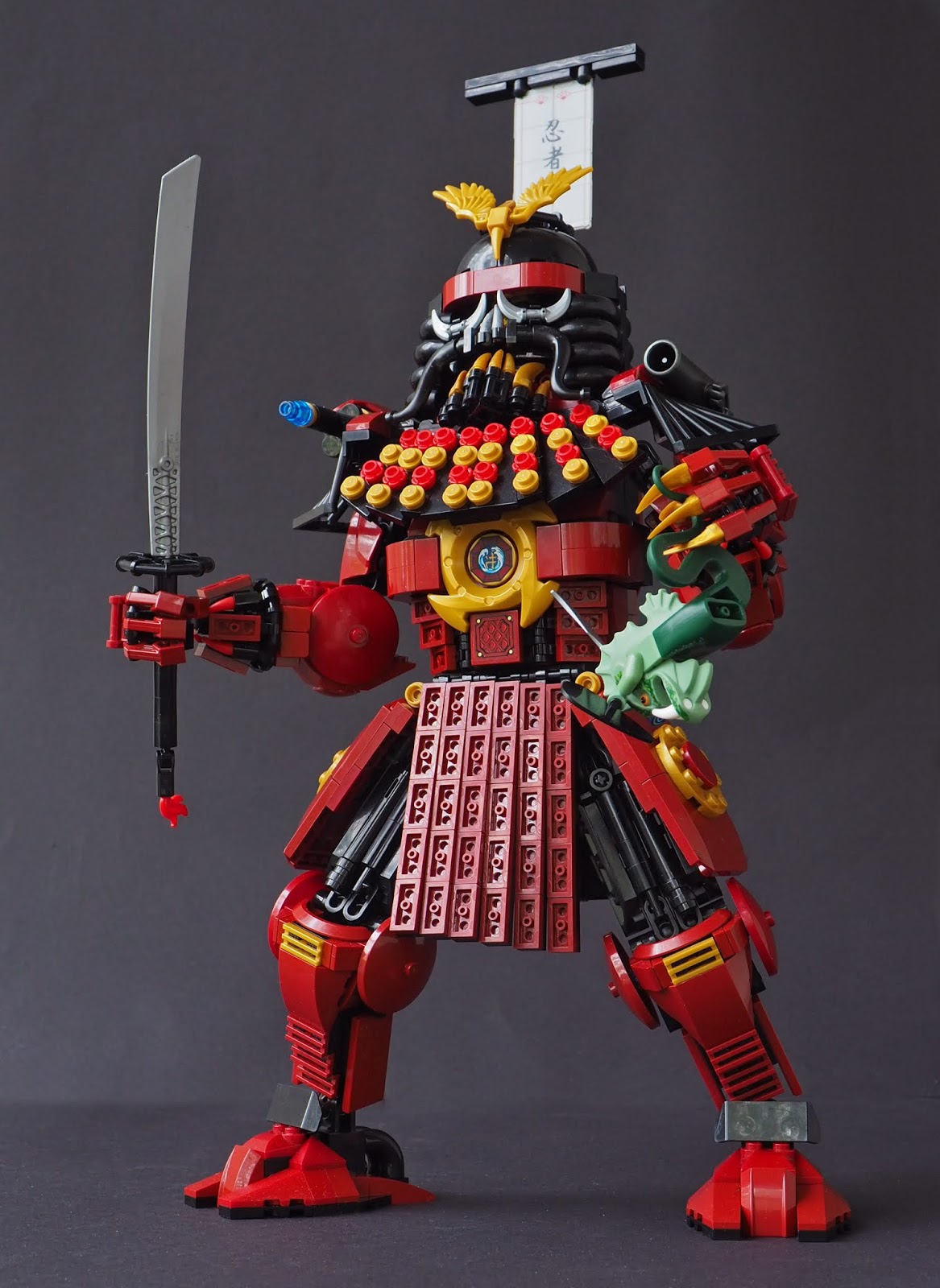 Samurai Mech | Cyclopic Bricks