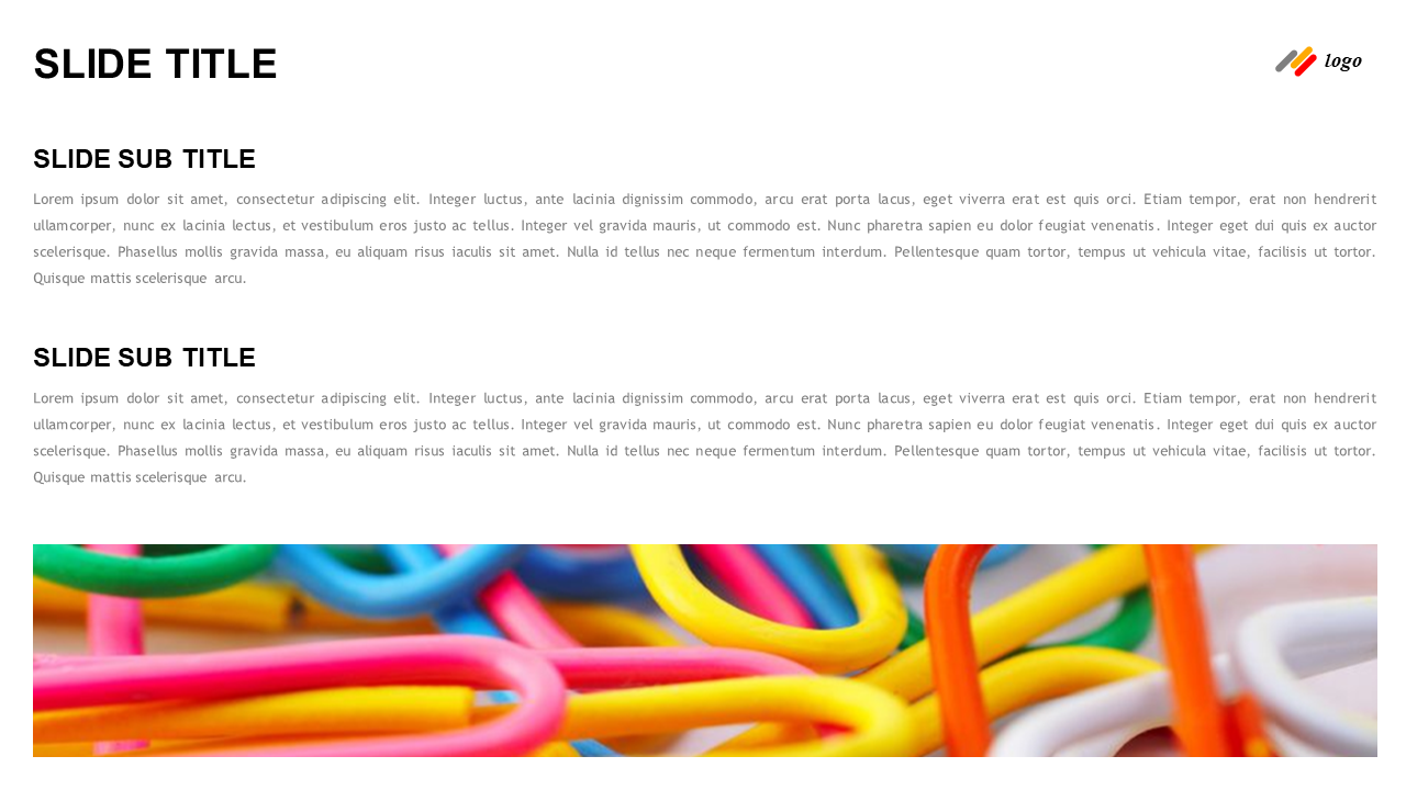 Simple Basic Bottom PowerPoint Templates - PowerPoint Free