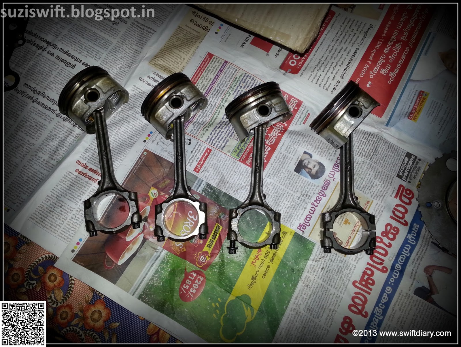 Swift Diary: Stroked Suzuki Swift - K12M to K14B Conversion