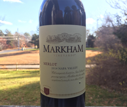 Wine Review: Markham Napa Valley Merlot 2014 ~ The Wine Stalker