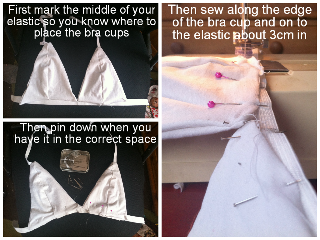 Leanne's Fashion Wardrobe: How to make a: DIY triangle Bra/Bralet