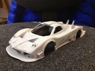 KYOSHOSAN: Mini-Z Pagani Zonda Body coming soon...