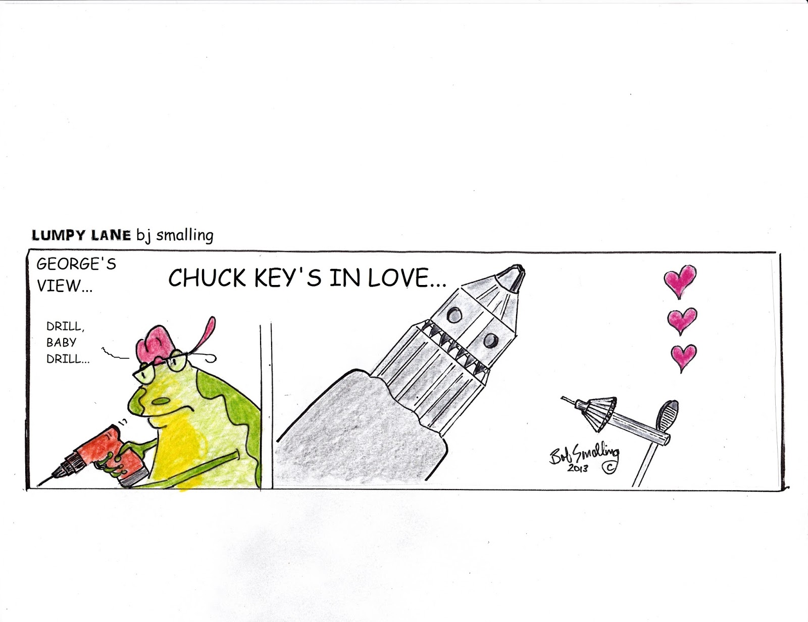 Toonfinder: CHUCK KEY'S IN LOVE