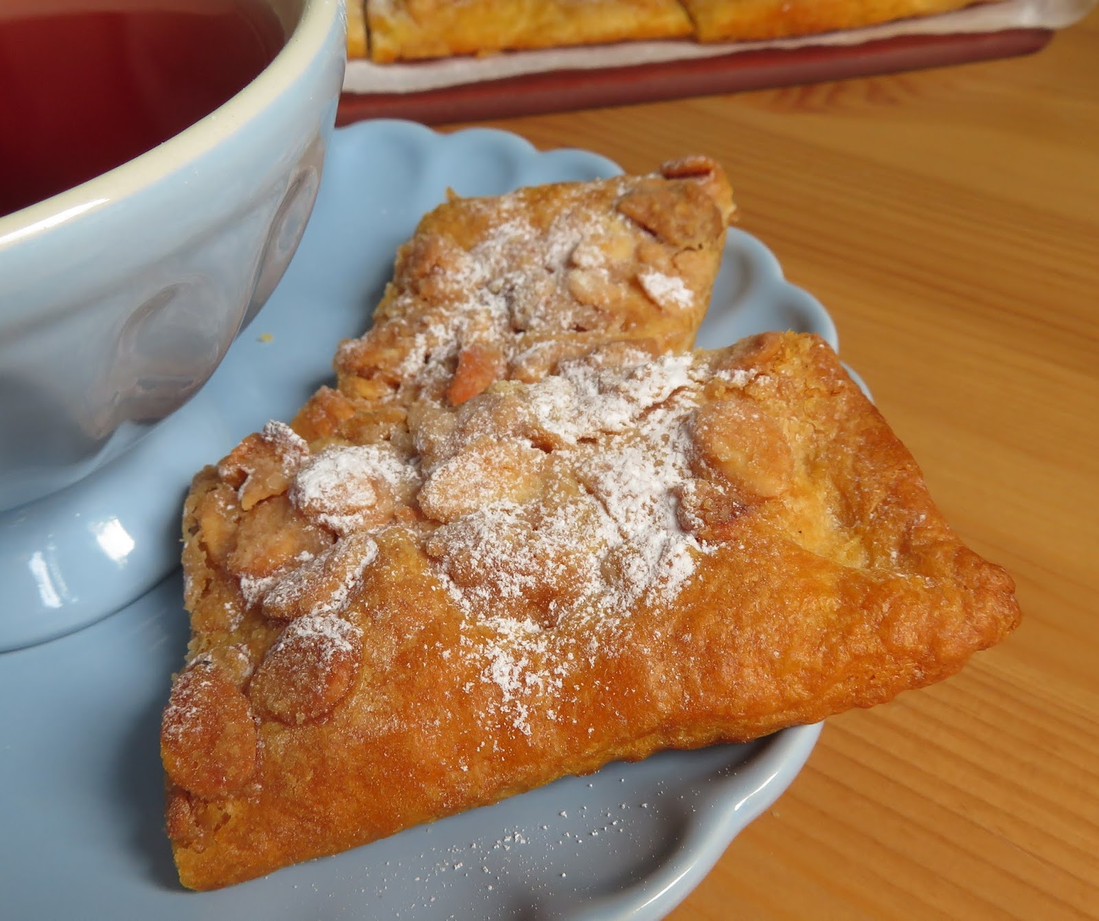 Sugar Crusted Almond Bars | The English Kitchen