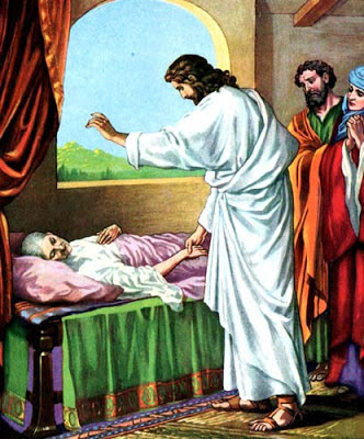 Jesus Christ and Christian Pictures: Jesus Miricales: Jesus Heals A ...