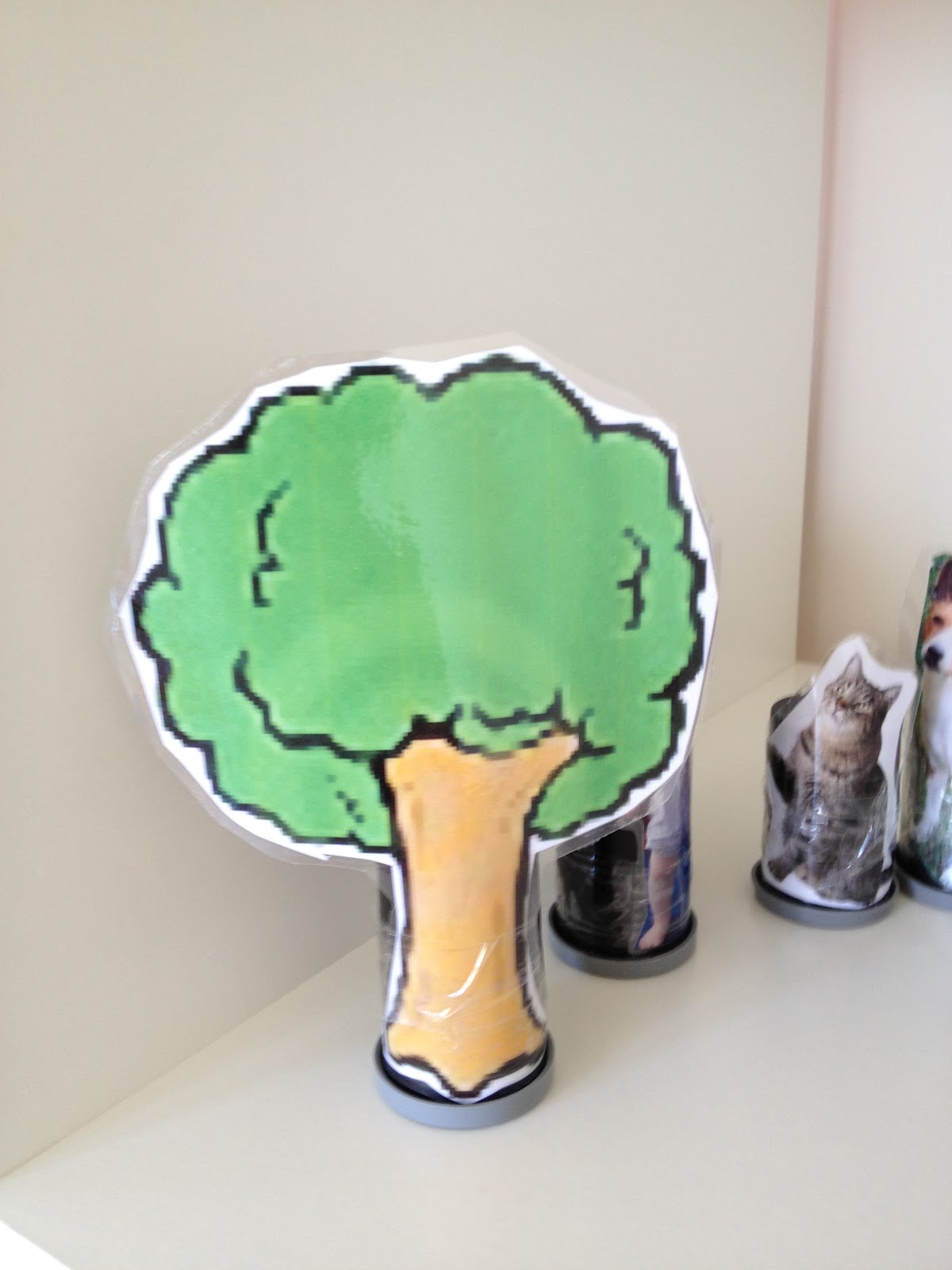 Playing and Learning Begins at Home: Home made Familiar Block People