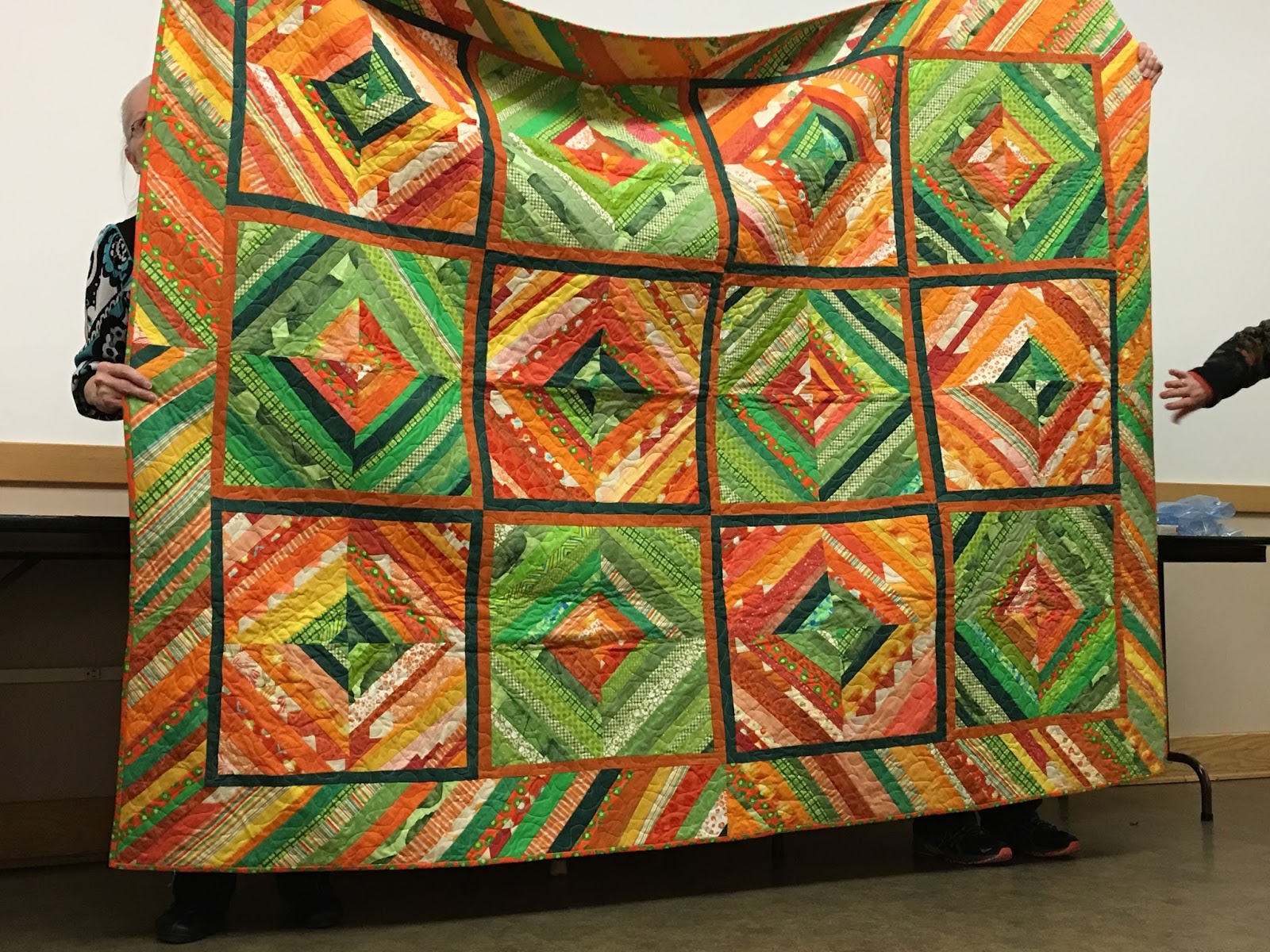 Pieces And Patches Quilt Guild: Adventures in String Quilting with Mary ...