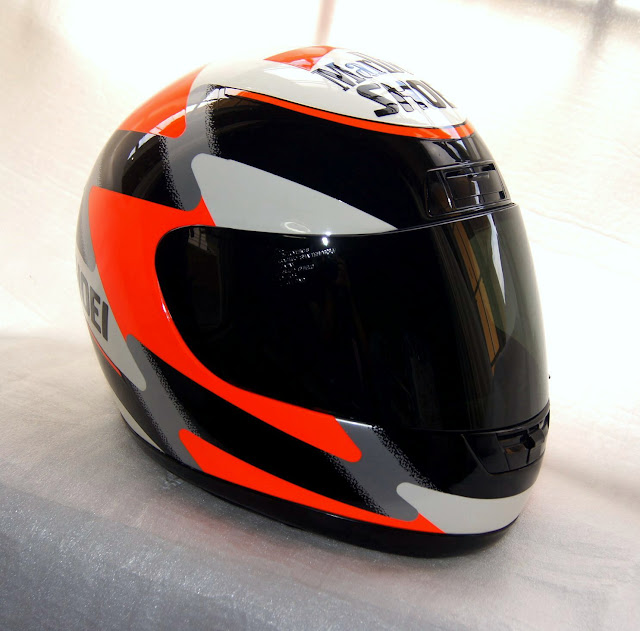 samurai‐bikers: Shoei Racing Helmet X-8 Wayne Rainey official replica