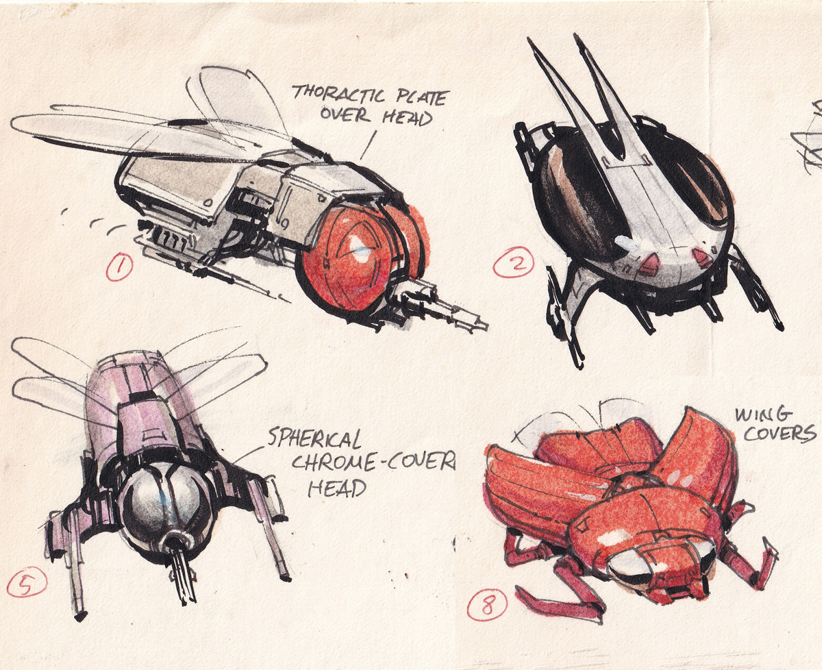 Gurney Journey: Sentient Insect Spaceships