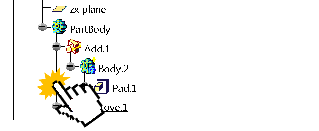 CATIA V5: Zoom on tree