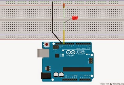 Menyalakan LED Menggunakan Arduino - Blog Kak Lukman