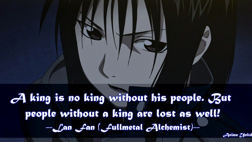My Anime Review: Fullmetal Alchemist Quotes