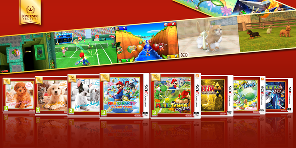 Linha de games Nintendo Selects para 3DS chega à Europa; títulos estão ...