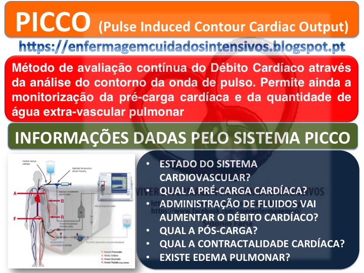 Viver Enfermagem em Cuidados Intensivos: PICCO - O QUE É... PARA QUE SERVE