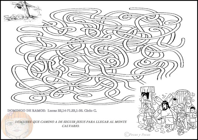 HUAMACHUCO_PRIMER GRADO: LABERINTO_CAMINO MONTE CALVARIO