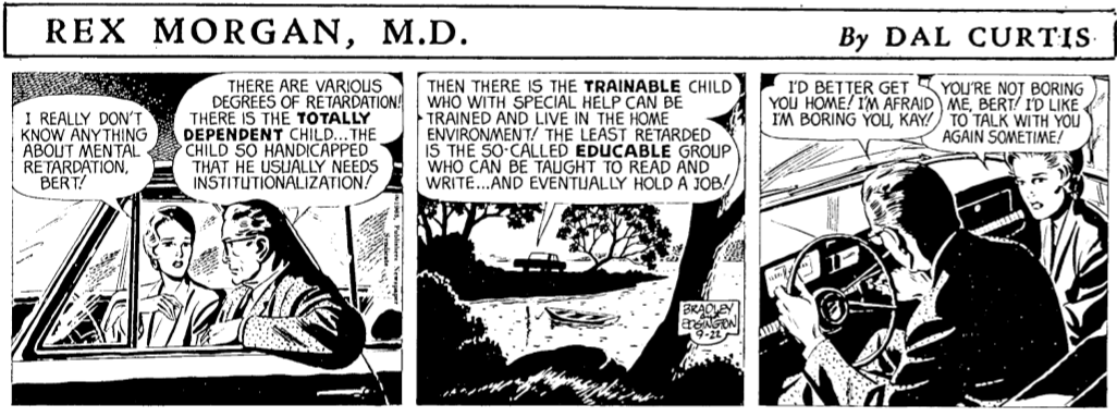 In Search of Rex Morgan, MD: 1965 Comic Strips: A Summary