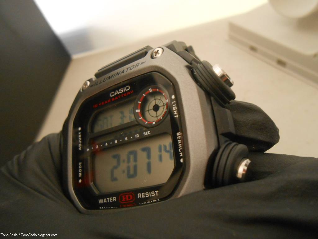 Zona Casio: Prueba del Casio DW-291: el digno heredero de los míticos HD