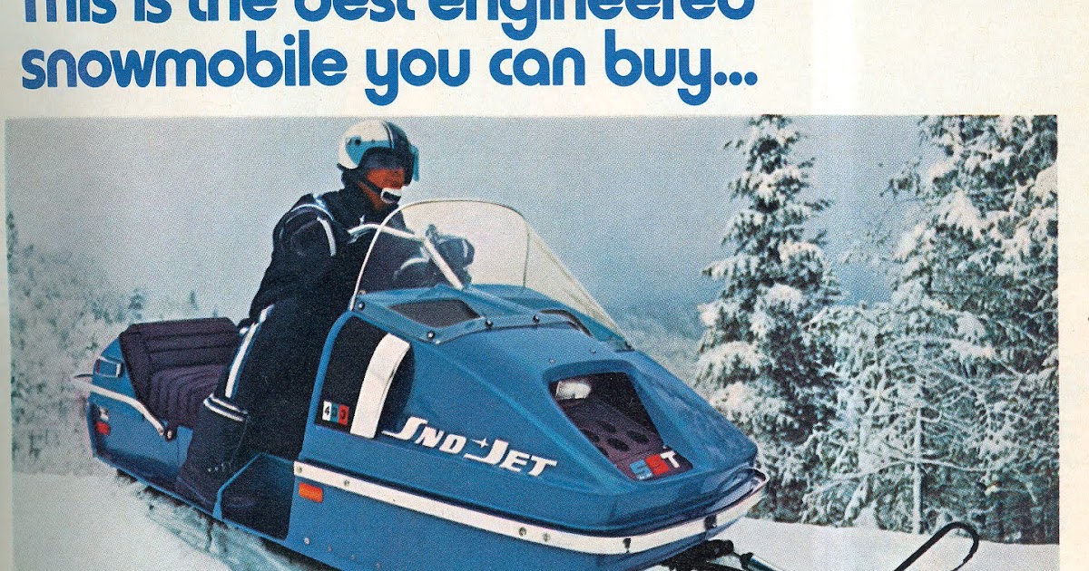 CLASSIC SNOWMOBILES OF THE PAST: 1972 SNO-JET SNOWMOBILE