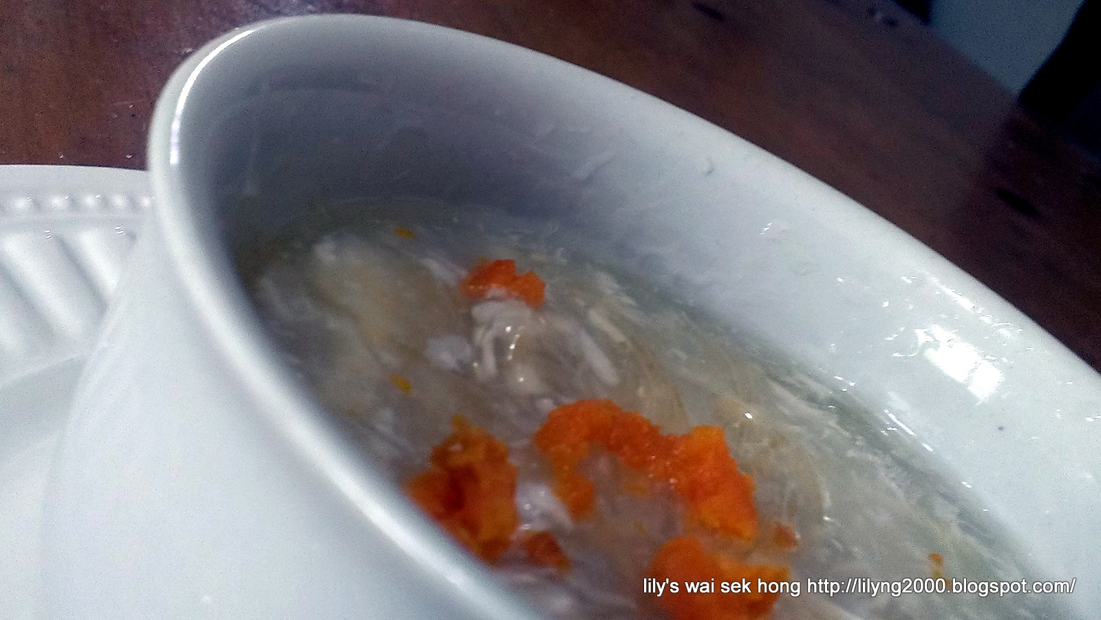 Lily's Wai Sek Hong - Favorites: Shark Fin Soup With Crab Meat