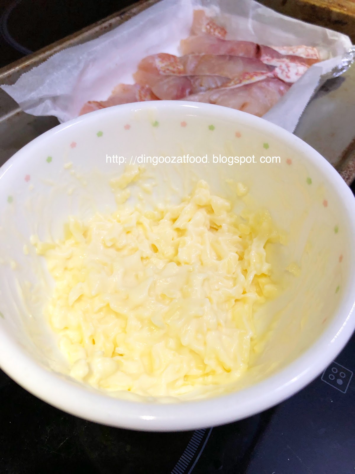 Miki's Food Archives : Baked Garlic & Cheese Mayo Fish Fillet 香蒜芝士焗鱼柳