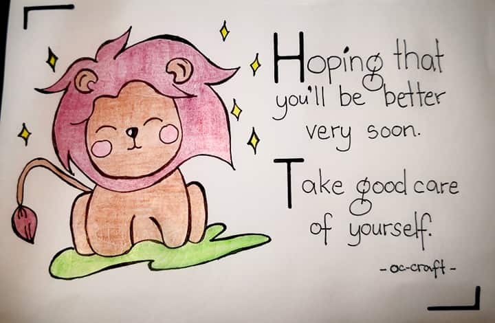 OC-Craft: Make Get Well Cards for COVID-19 Patients