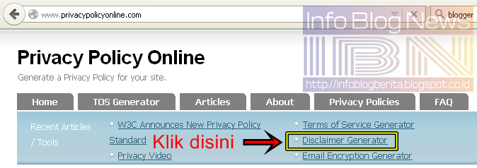 Cara Mudah Membuat Disclaimer di Blog atau Website