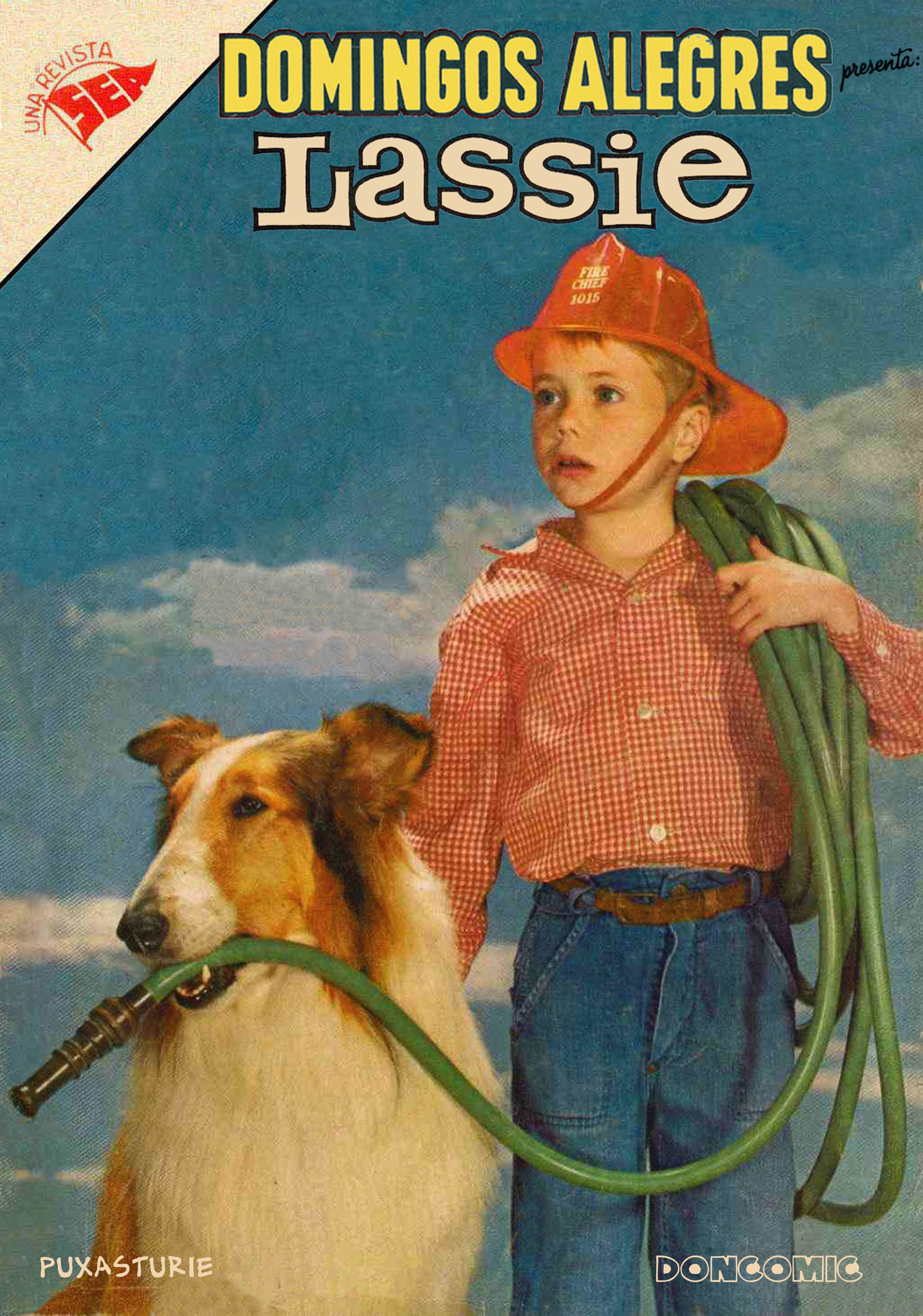 LASSIE-DOMINGOS ALEGRES -0440-LEITURA ONLINE DE QUADRINHOS